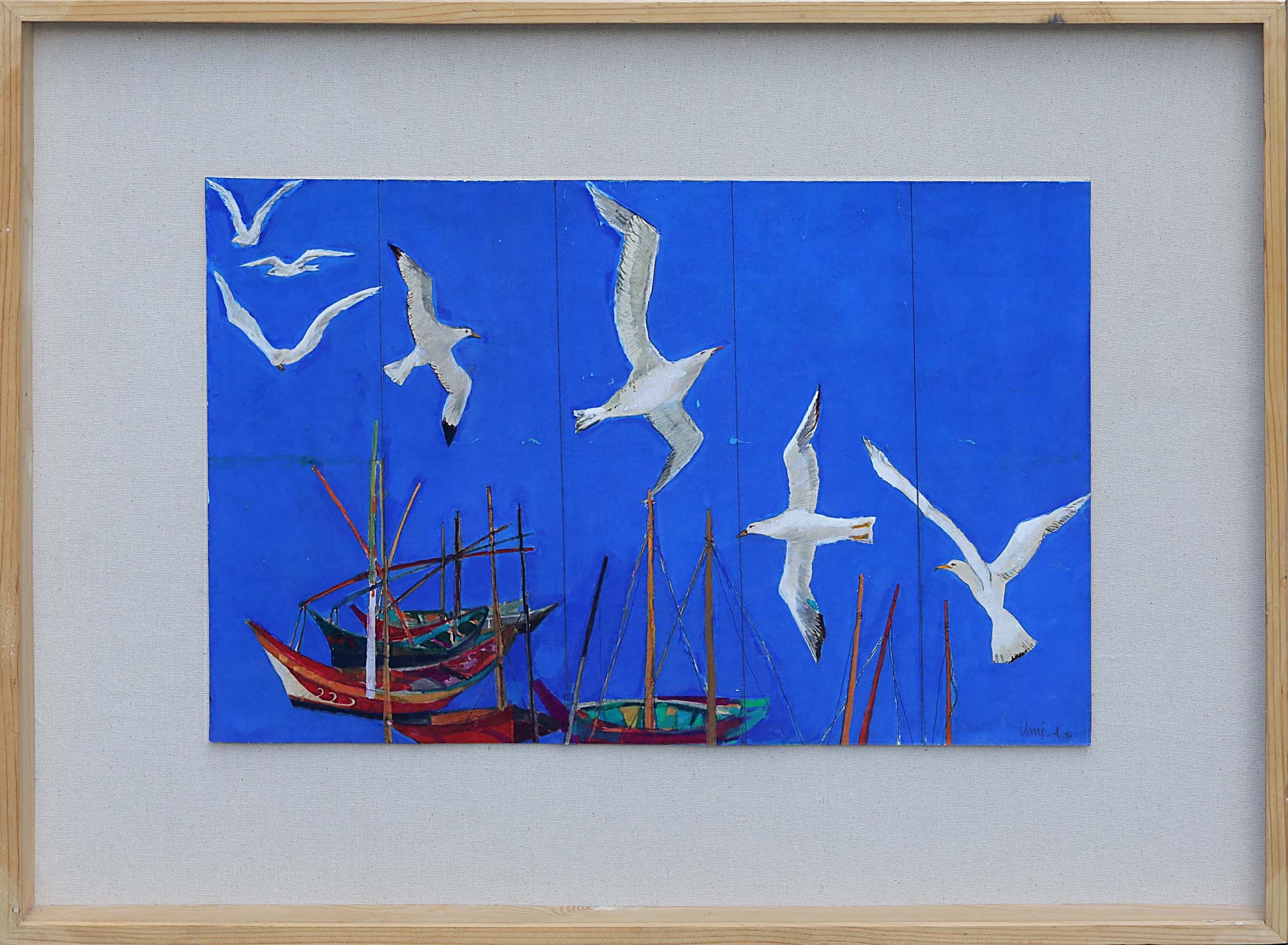 Umi Dachlan | Bird and Boat, 1986 (1986) | MutualArt