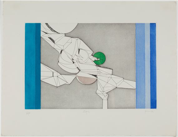 Achille Perilli | Atopia (1968) | MutualArt