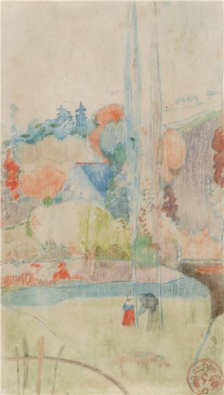 Paul Gauguin | Le Moulin David (1894) | MutualArt