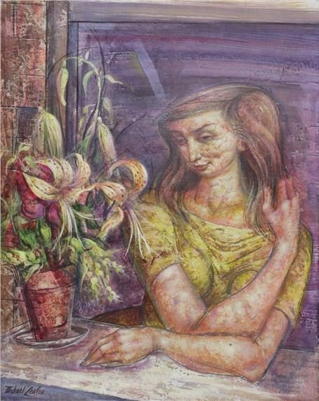 Michael Lenson | Pensive Girl | MutualArt