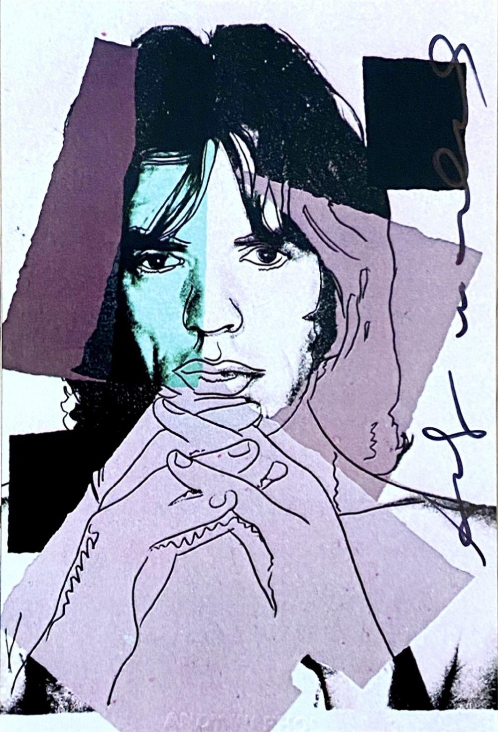 Andy Warhol | Mick Jagger 2 (1975) | MutualArt
