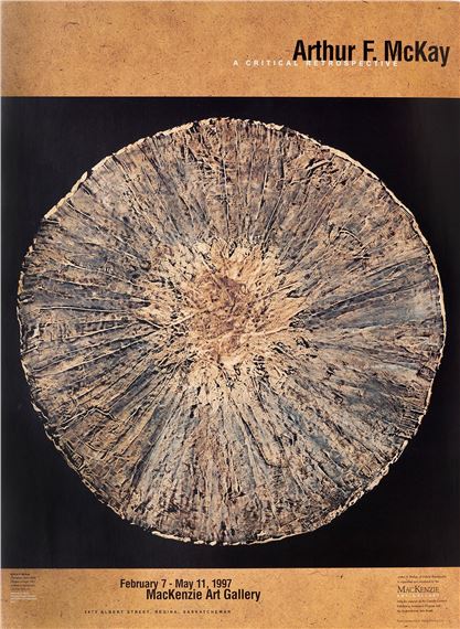 Arthur Fortescue Mckay | Mackenzie Art Gallery Exhibition Poster (1997 ...