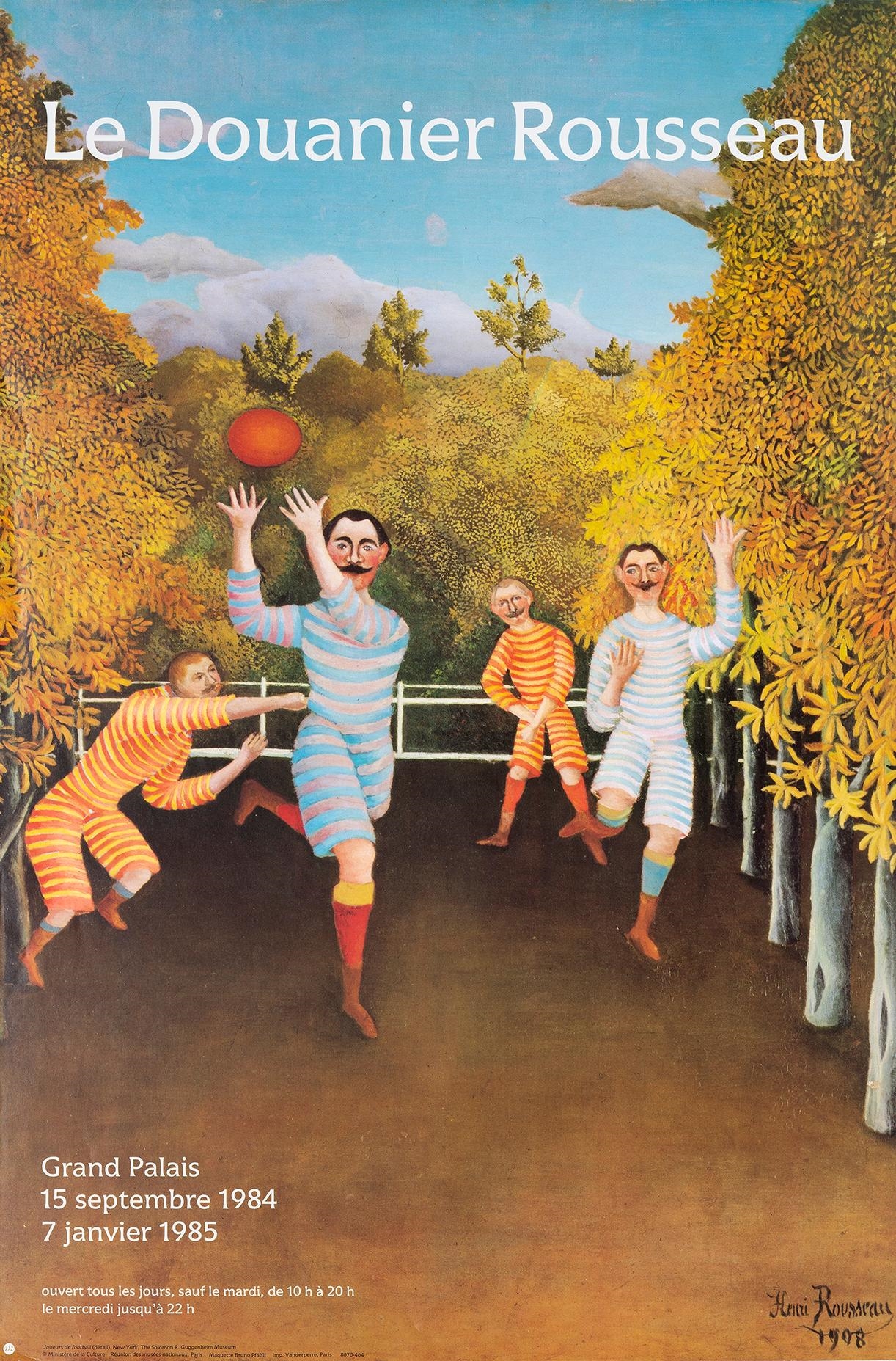 Henri Rousseau | Five Posters for Le Douanier Rousseau at the Grand ...