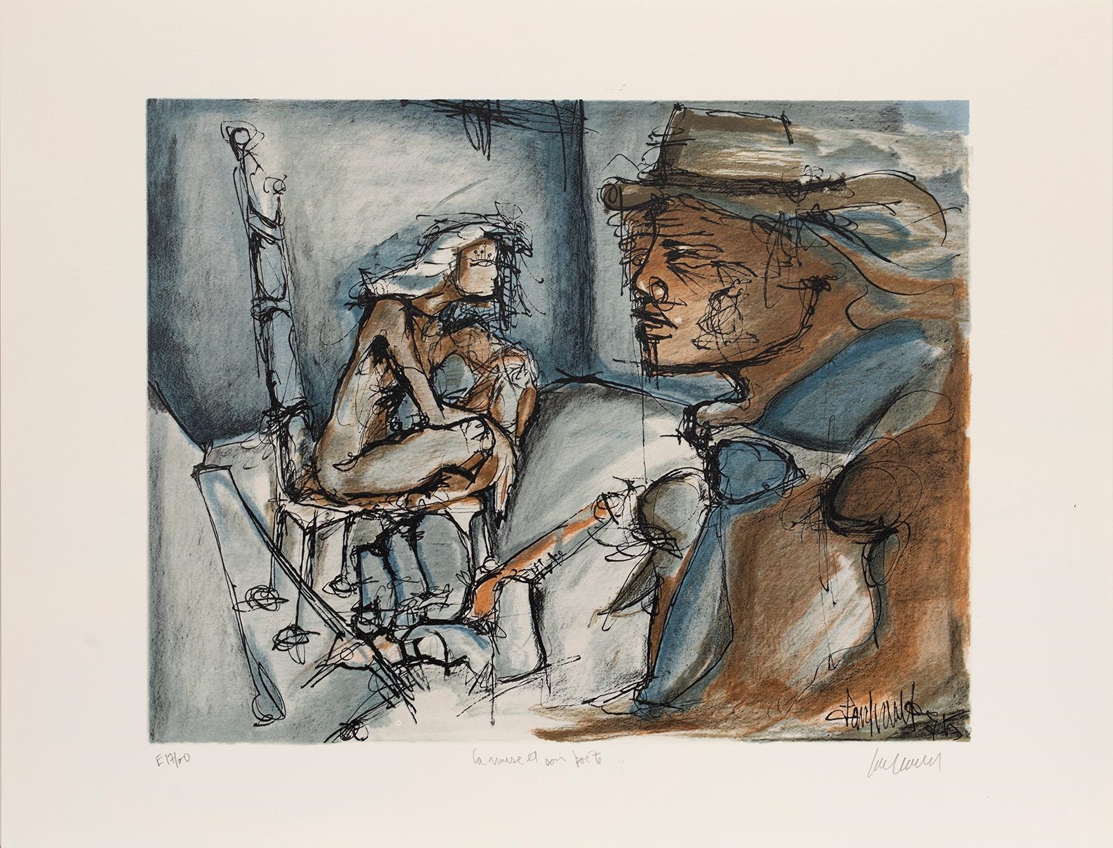 Luc Archambault | La Muse et Son Poete | MutualArt