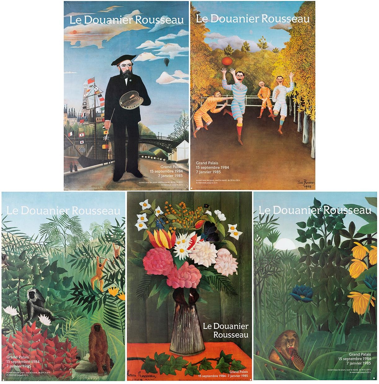 Henri Rousseau | Five Posters for Le Douanier Rousseau at the Grand ...