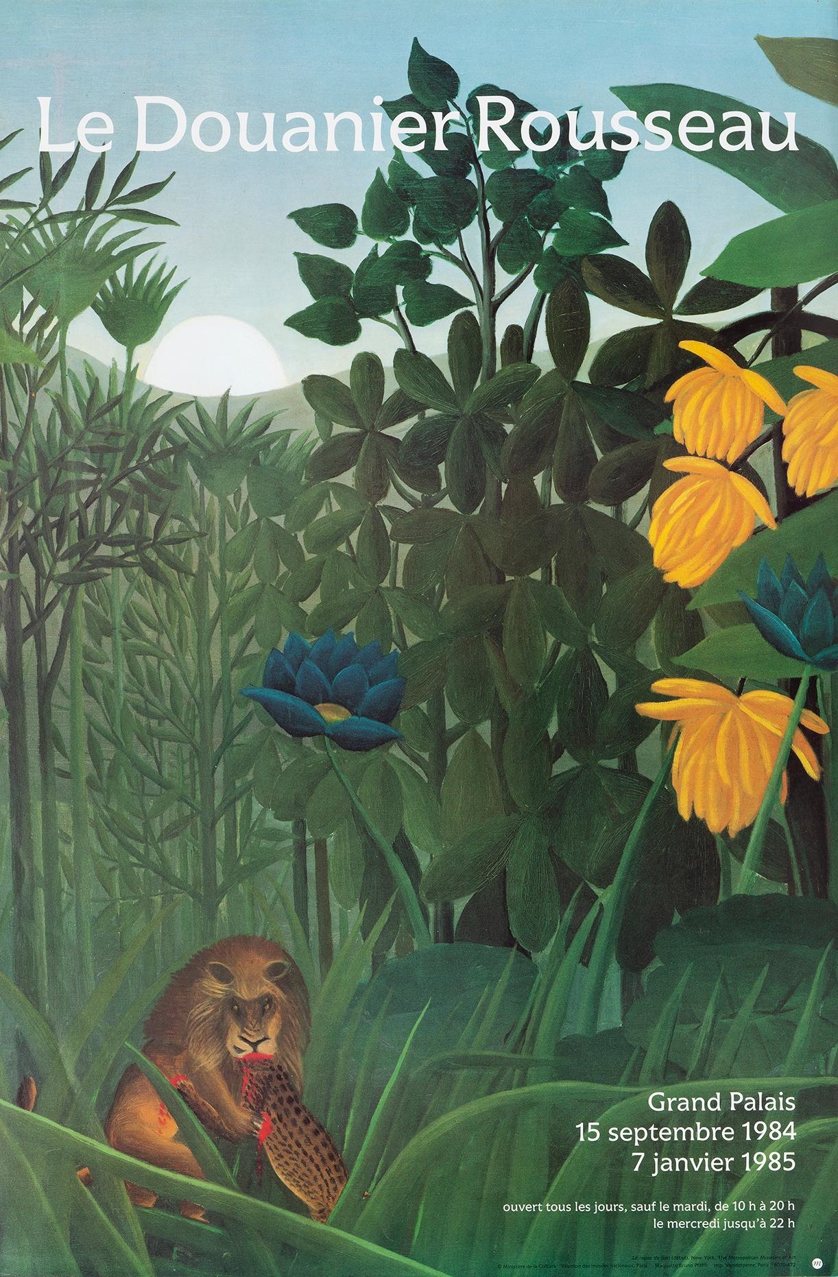 Henri Rousseau | Five Posters for Le Douanier Rousseau at the Grand ...