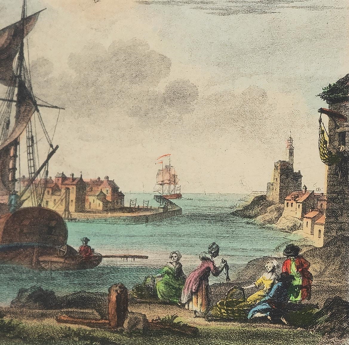 Nicolas-Marie Ozanne | Le port des sables d'olone | MutualArt