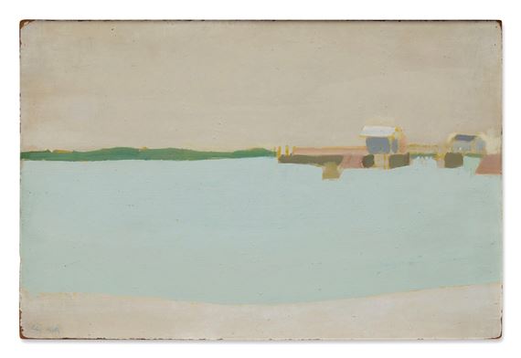 Alex Katz | Lincolnville Beach (1959) | MutualArt