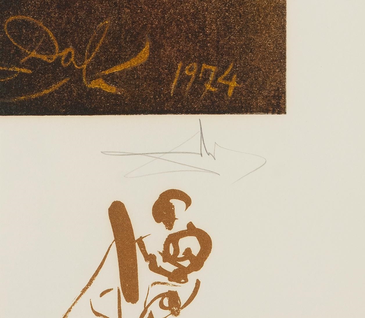 Salvador Dalí | Rembrandt - Portrait du peintre par lui-meme (1974 ...