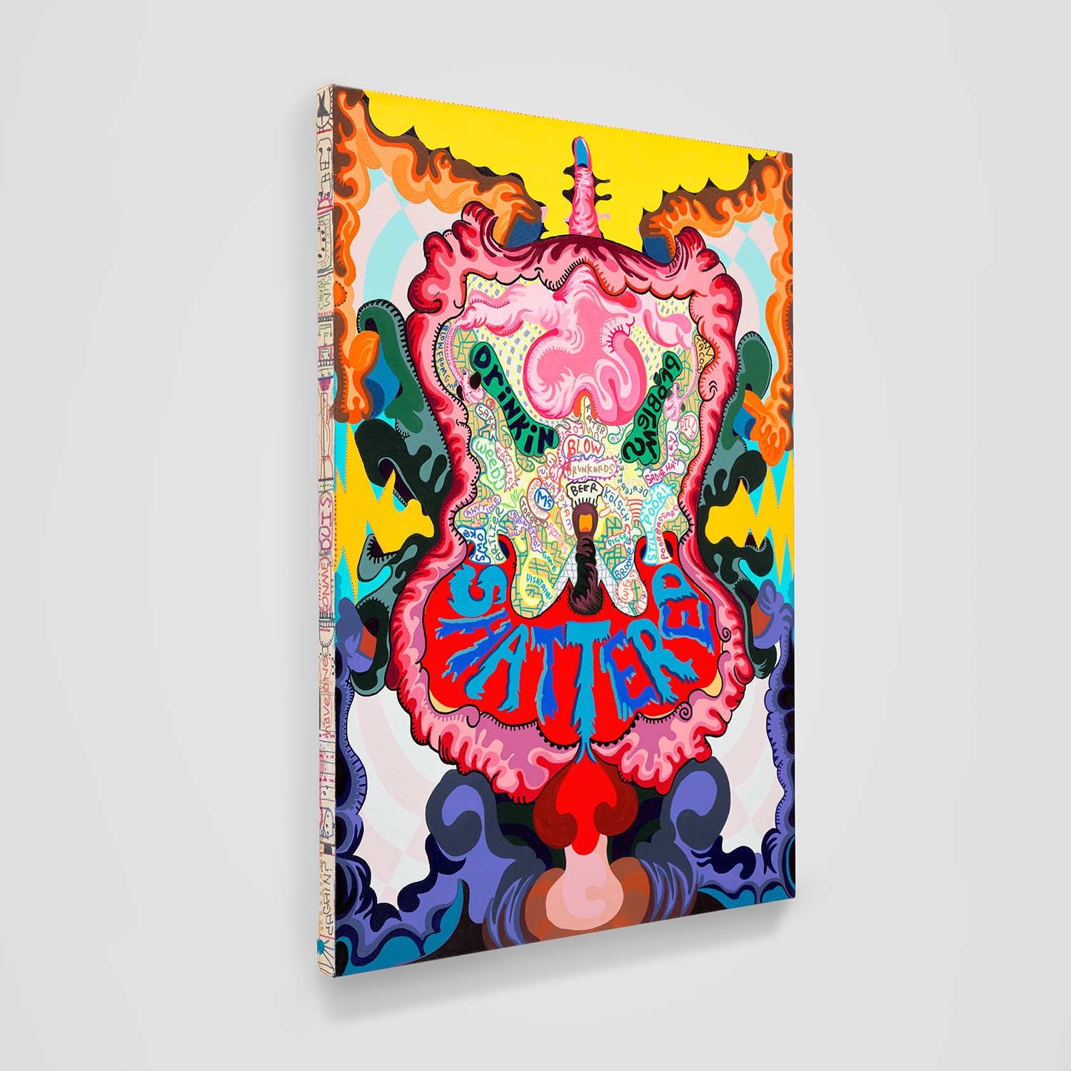 Erik Parker | Shattered (2002) | MutualArt