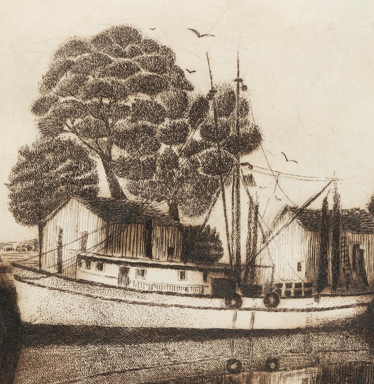 Gilles Gingras | Untitled - Dock (1975) | MutualArt