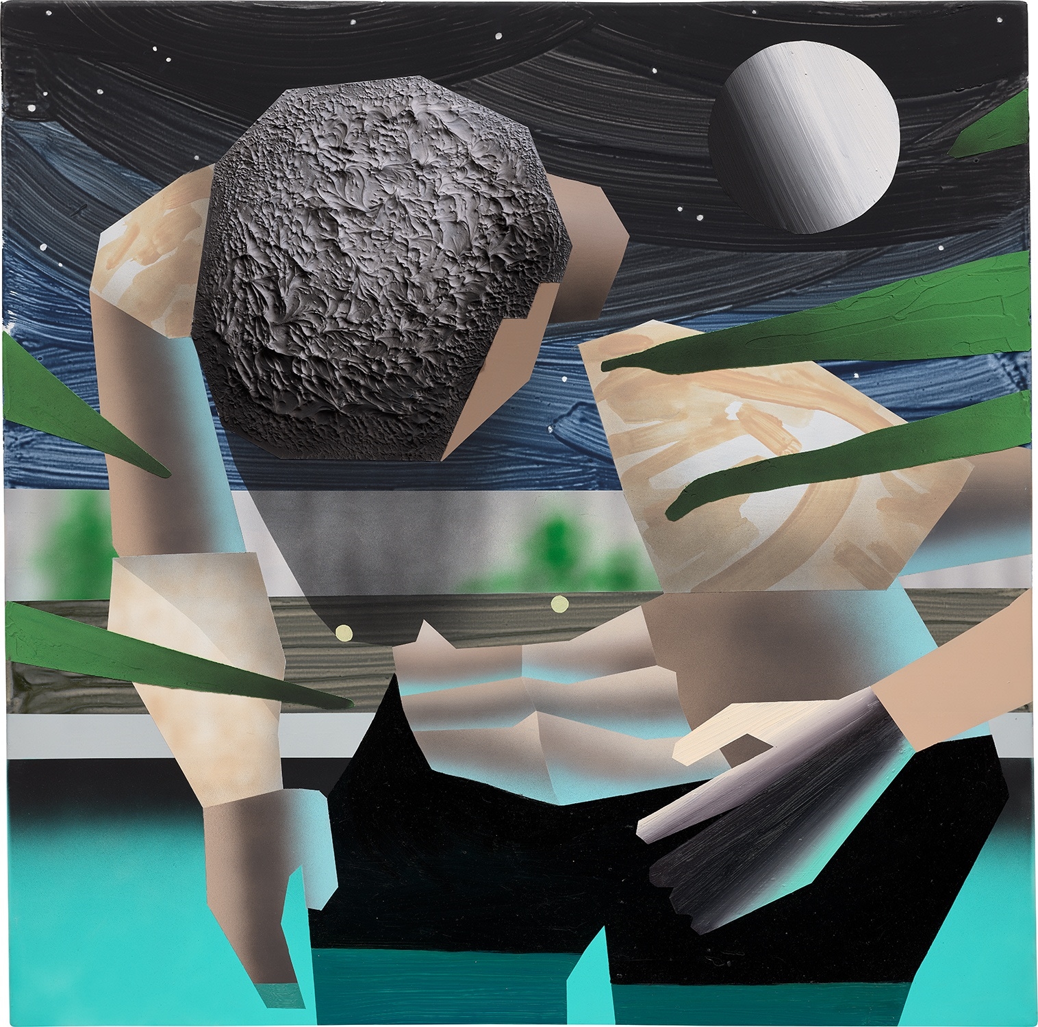 Brandon Lipchik | Moon Swim (2021) | MutualArt