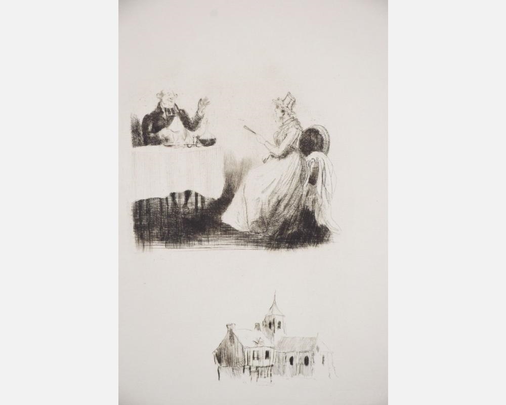 Charles Huard | Réunion de cinq eau-fortes (non encadrées) | MutualArt