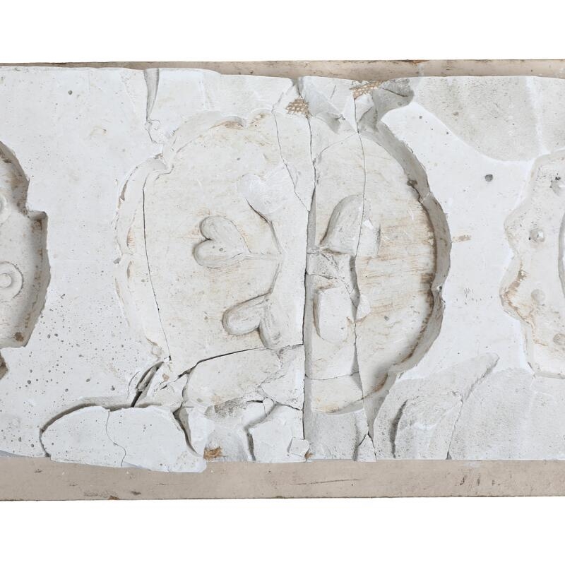 Poul Gernes | A plaster template from the decoration of the high school ...