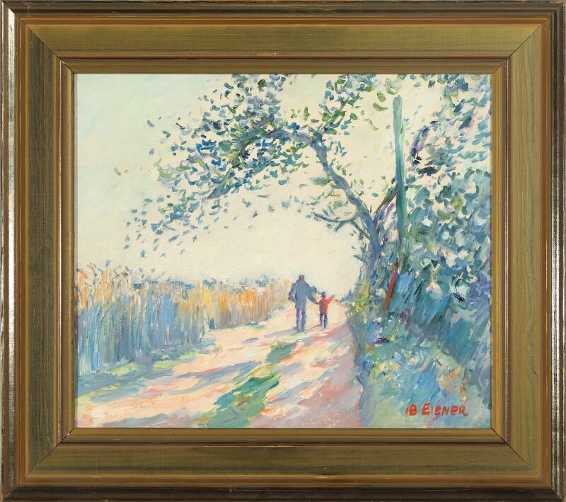 Ib Eisner | Sommerdag på landet | MutualArt