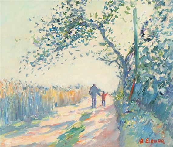 Ib Eisner | Sommerdag på landet | MutualArt