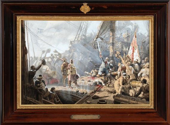 Christian Mølsted | King Christian IV in the Battle of Colberger Heide ...