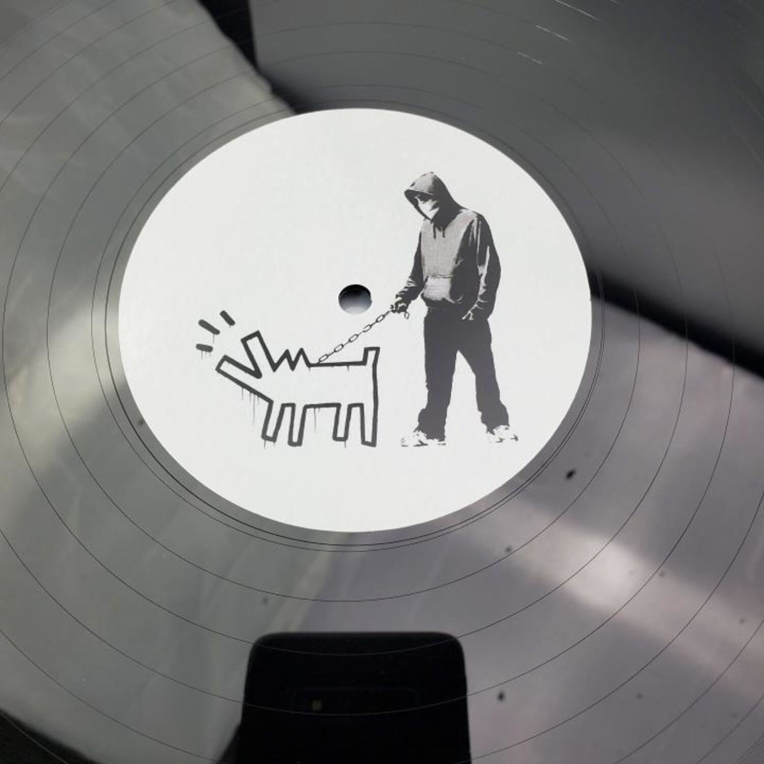 Keith Haring | Apes on Control Banksy and Keith Haring Album | MutualArt