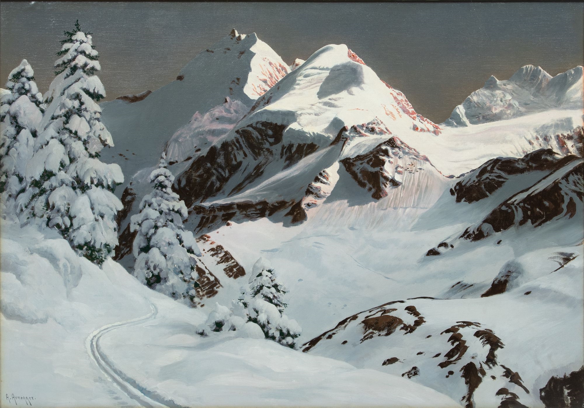 Alois Arnegger | Alpine Landscape | MutualArt