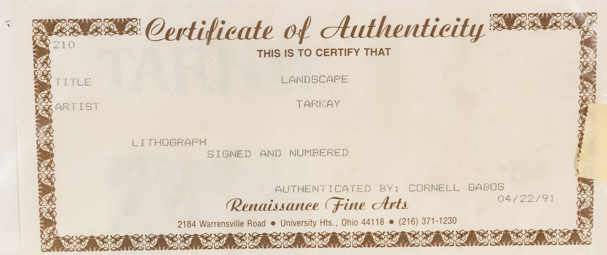 Itzchak Tarkay | Landscape | MutualArt