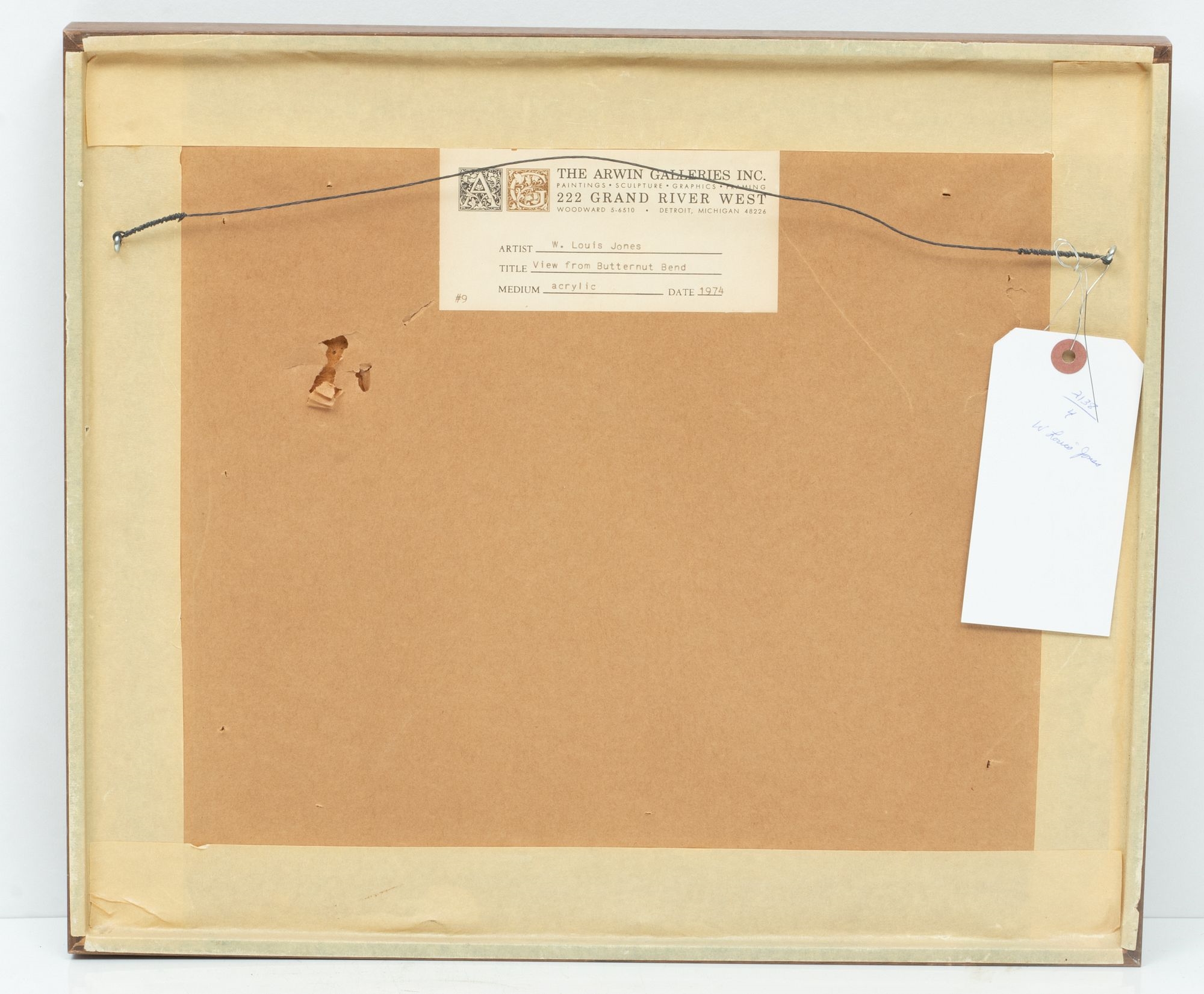 W. Louis Jones | View From Butternut Hill (1977) | MutualArt