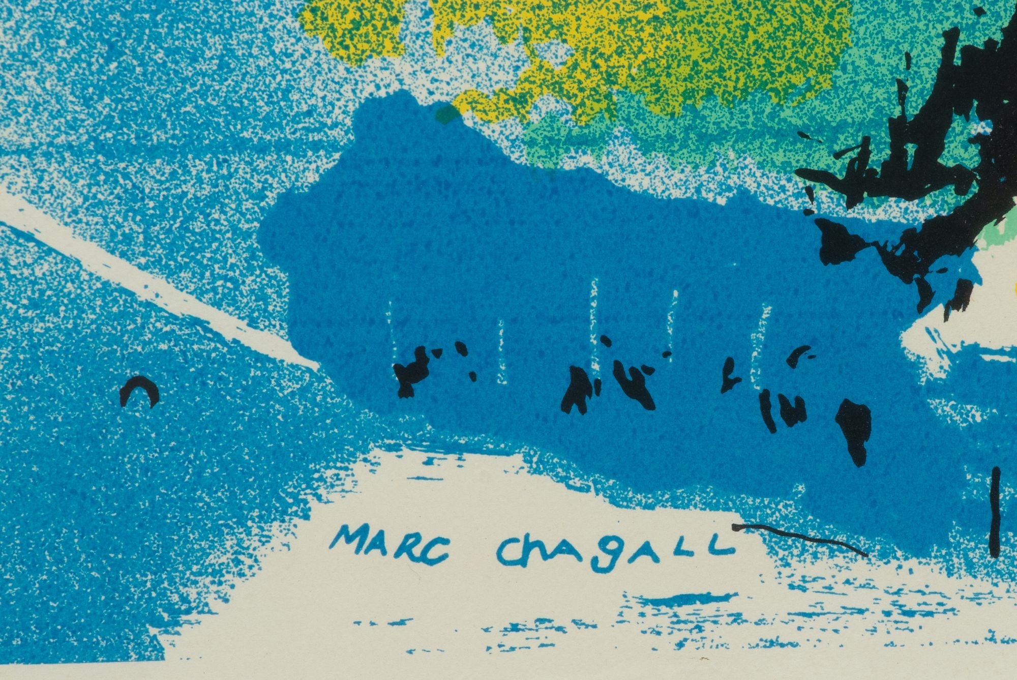 Marc Chagall | Flying Horse Sleigh | MutualArt