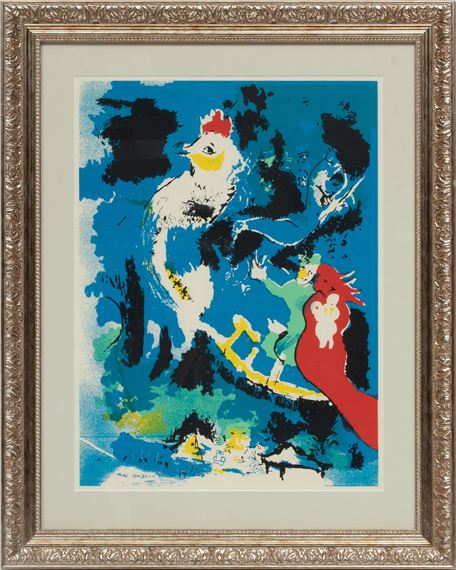 Marc Chagall | Flying Horse Sleigh | MutualArt