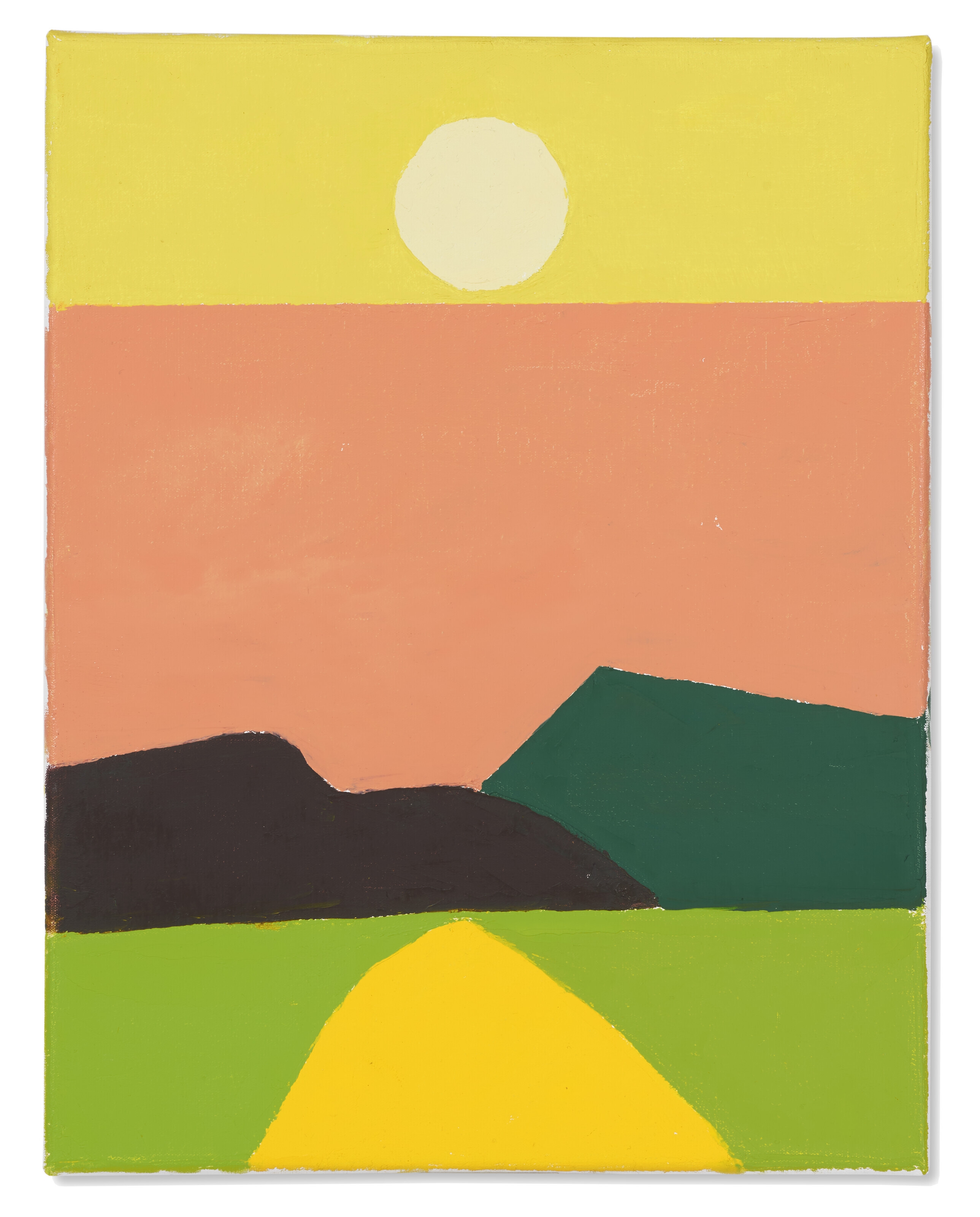Etel Adnan | Untitled (2014) | MutualArt