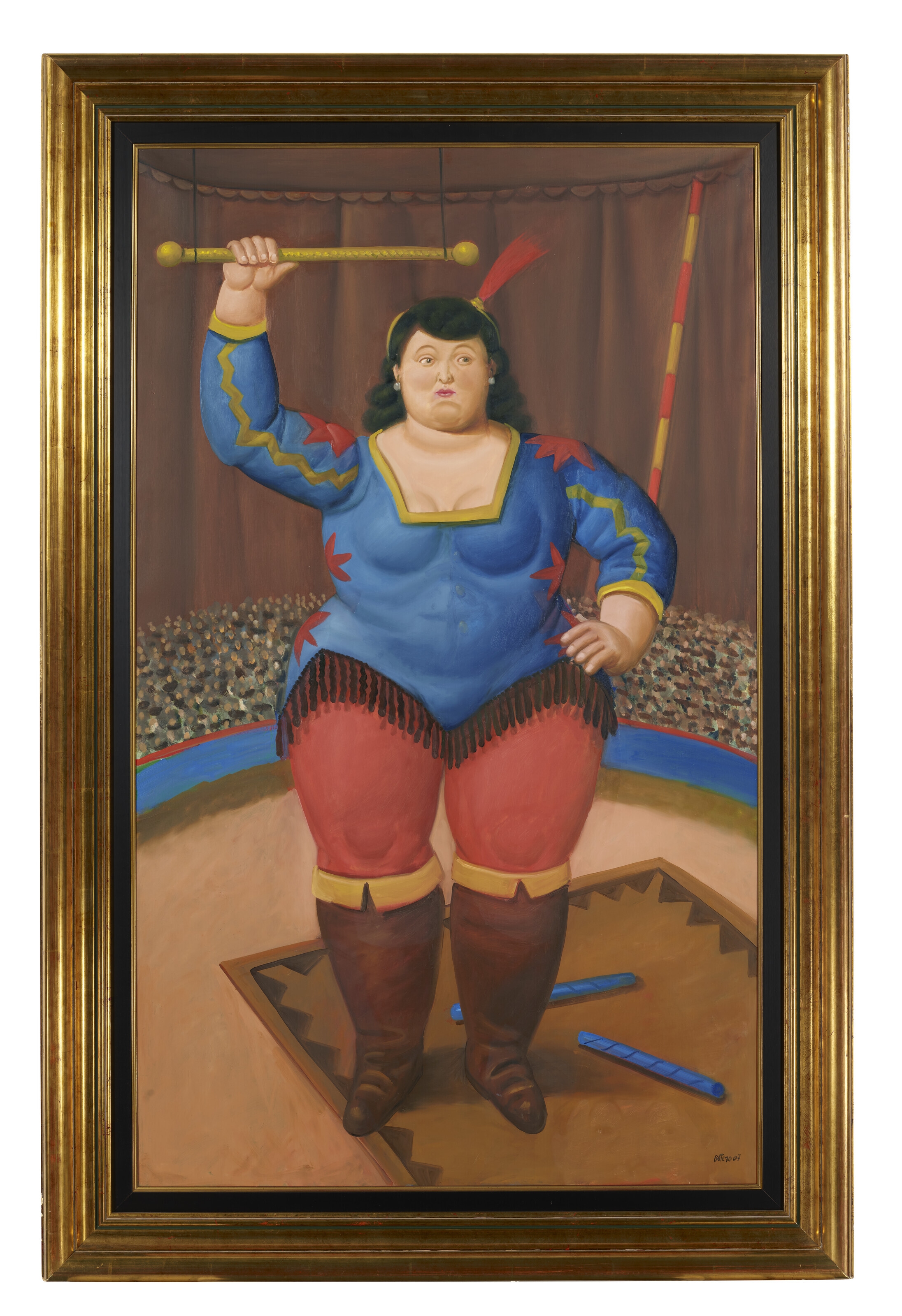 Fernando Botero | Circus Woman (2007) | MutualArt
