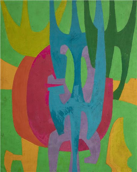 Pedro Coronel | Año 1 luna (1969) | MutualArt