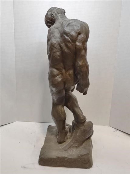 Auguste Rodin | (Y) Auguste Robin Adam Sculpture | MutualArt