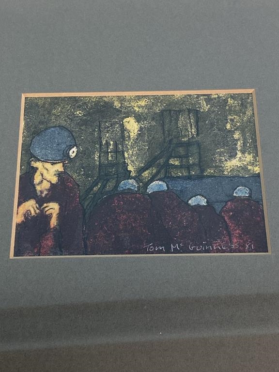 Tom McGuinness | Miners at the Pit Head (1981) | MutualArt