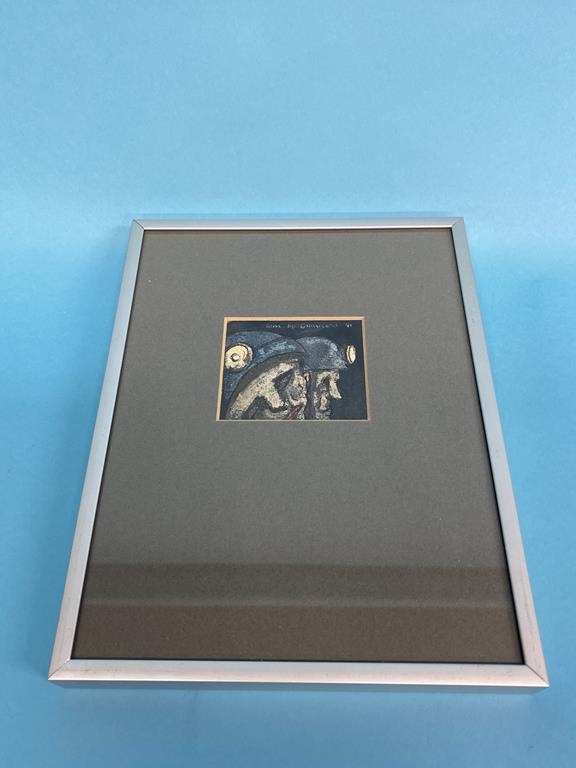 Tom McGuinness | Portrait of two Miners (1981) | MutualArt