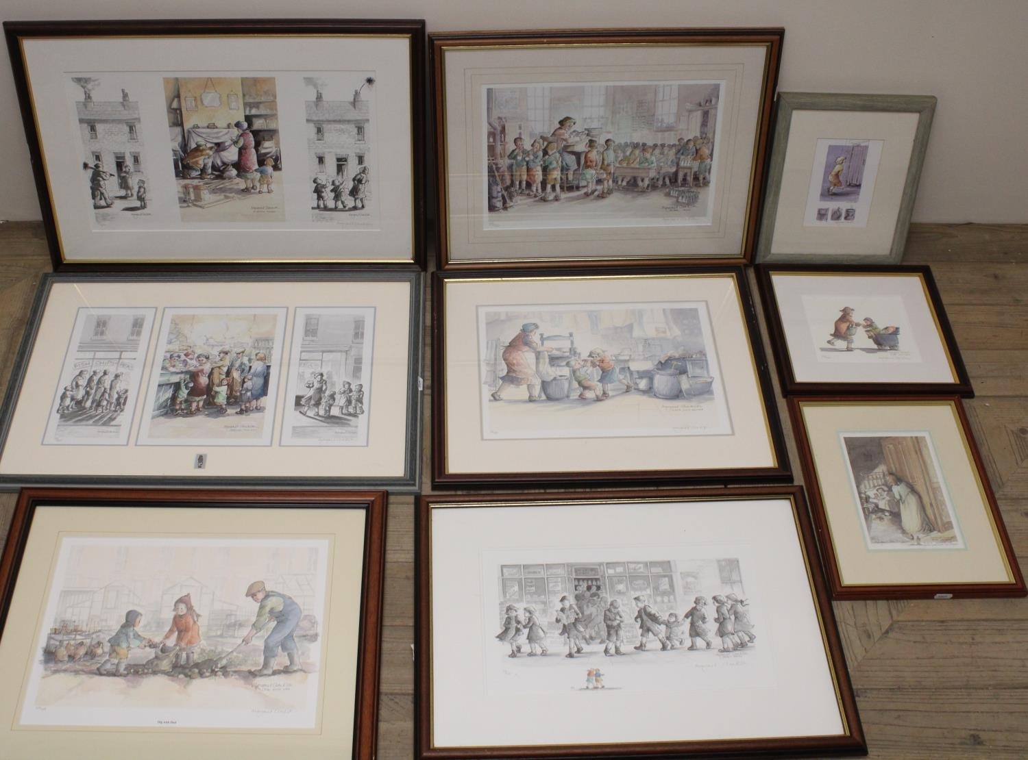 Margaret Clarkson | Nine limited edition coloured prints | MutualArt