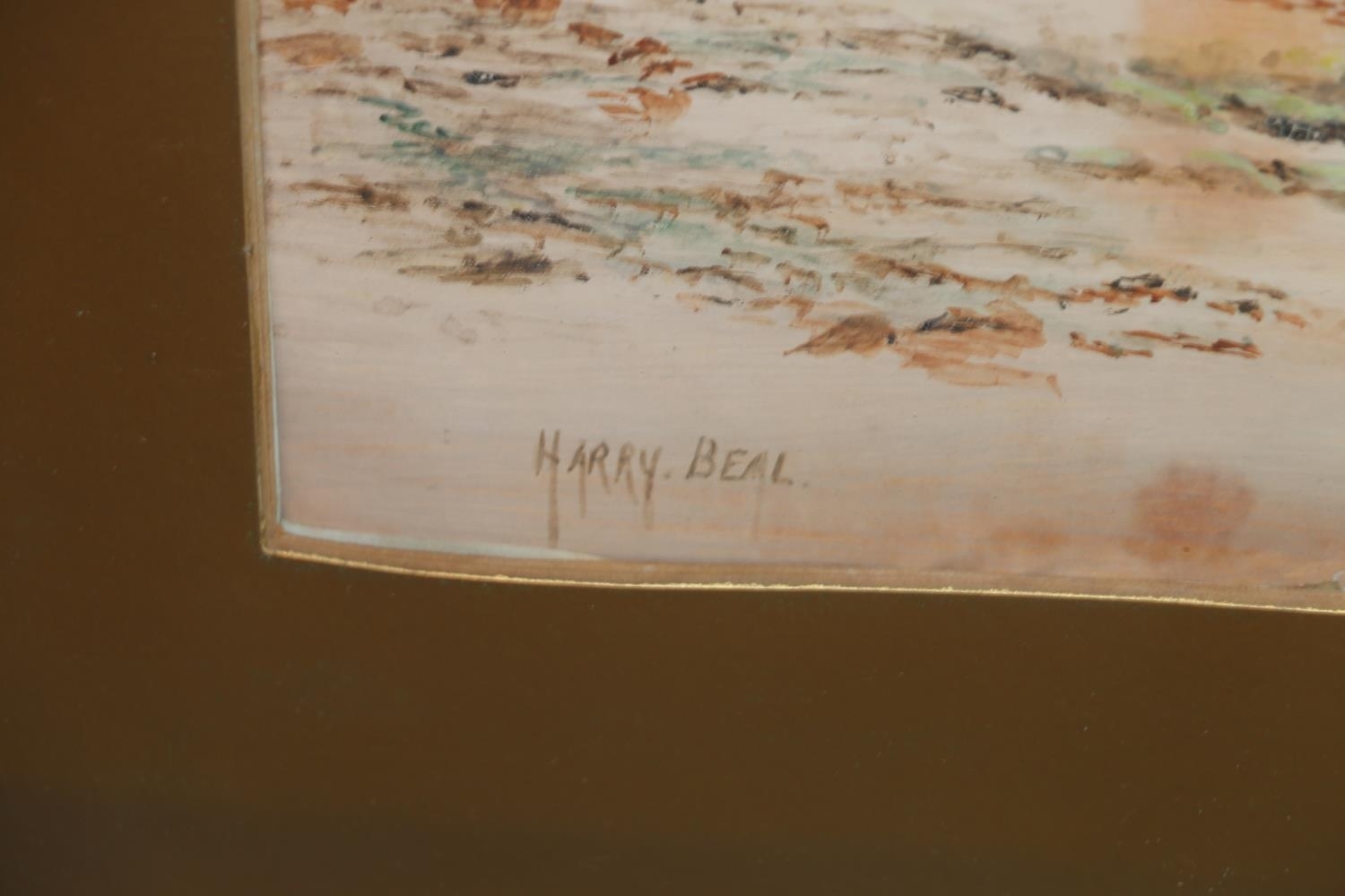 HARRY BEAL | beach scene | MutualArt