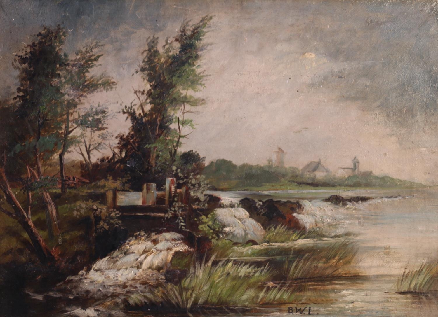 Benjamin Williams Leader | sluice gate | MutualArt