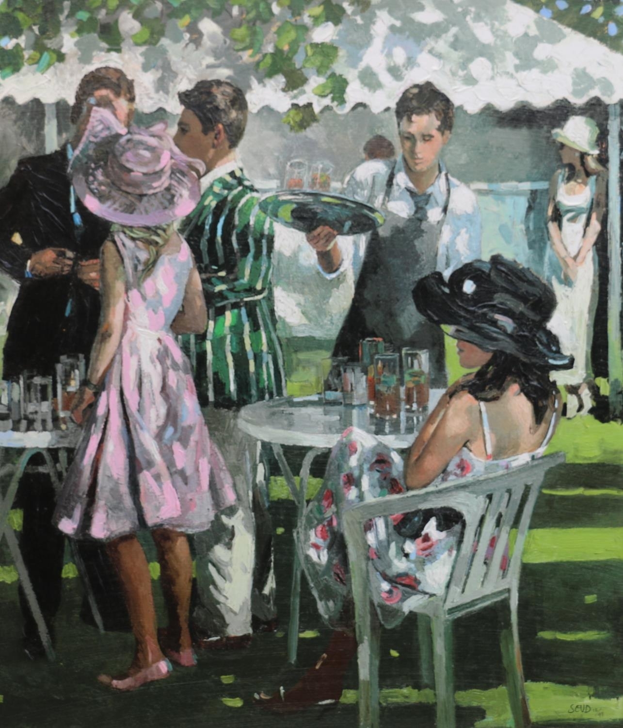 Sherree Valentine-Daines | Drinks at the Races | MutualArt