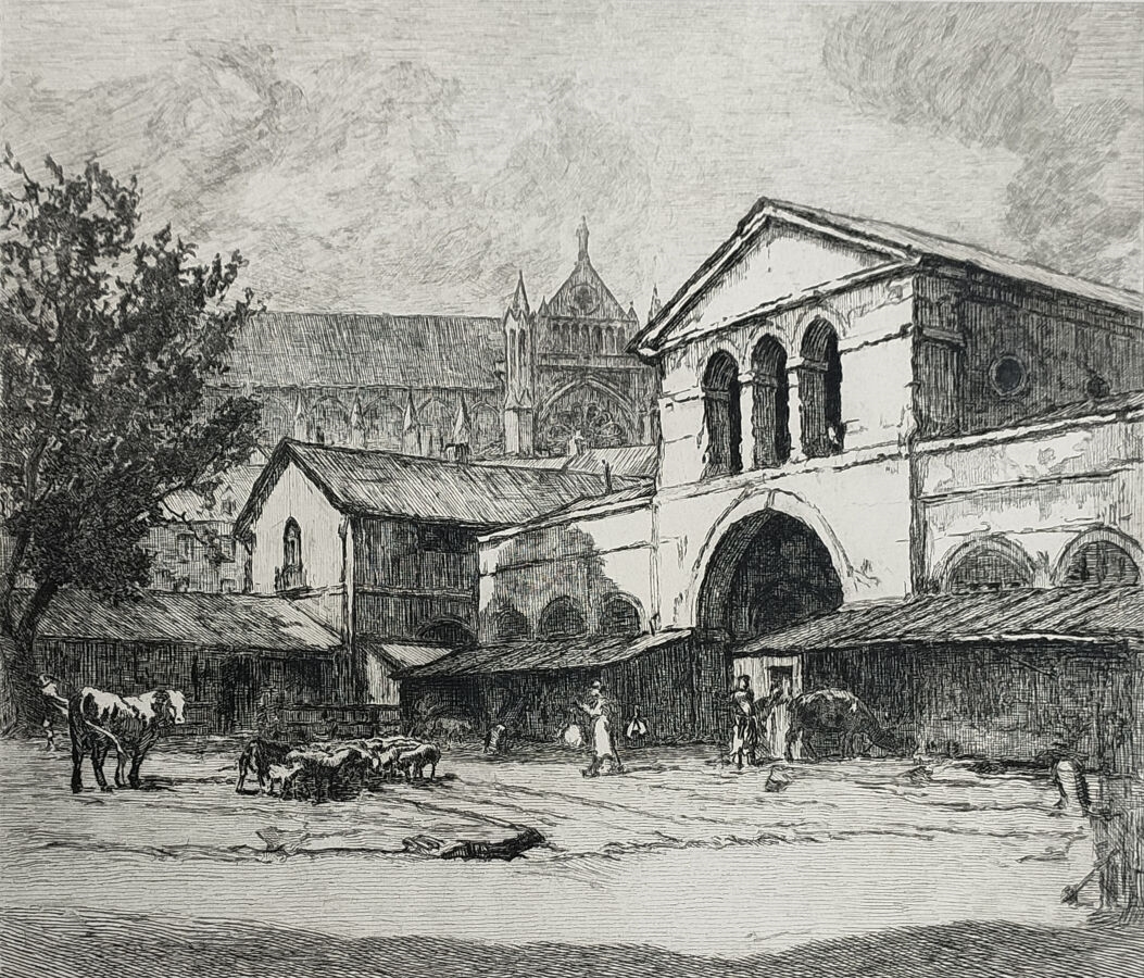 René Pinard | René PINARD (1883-1938) Les anciens abattoirs à Nantes ...