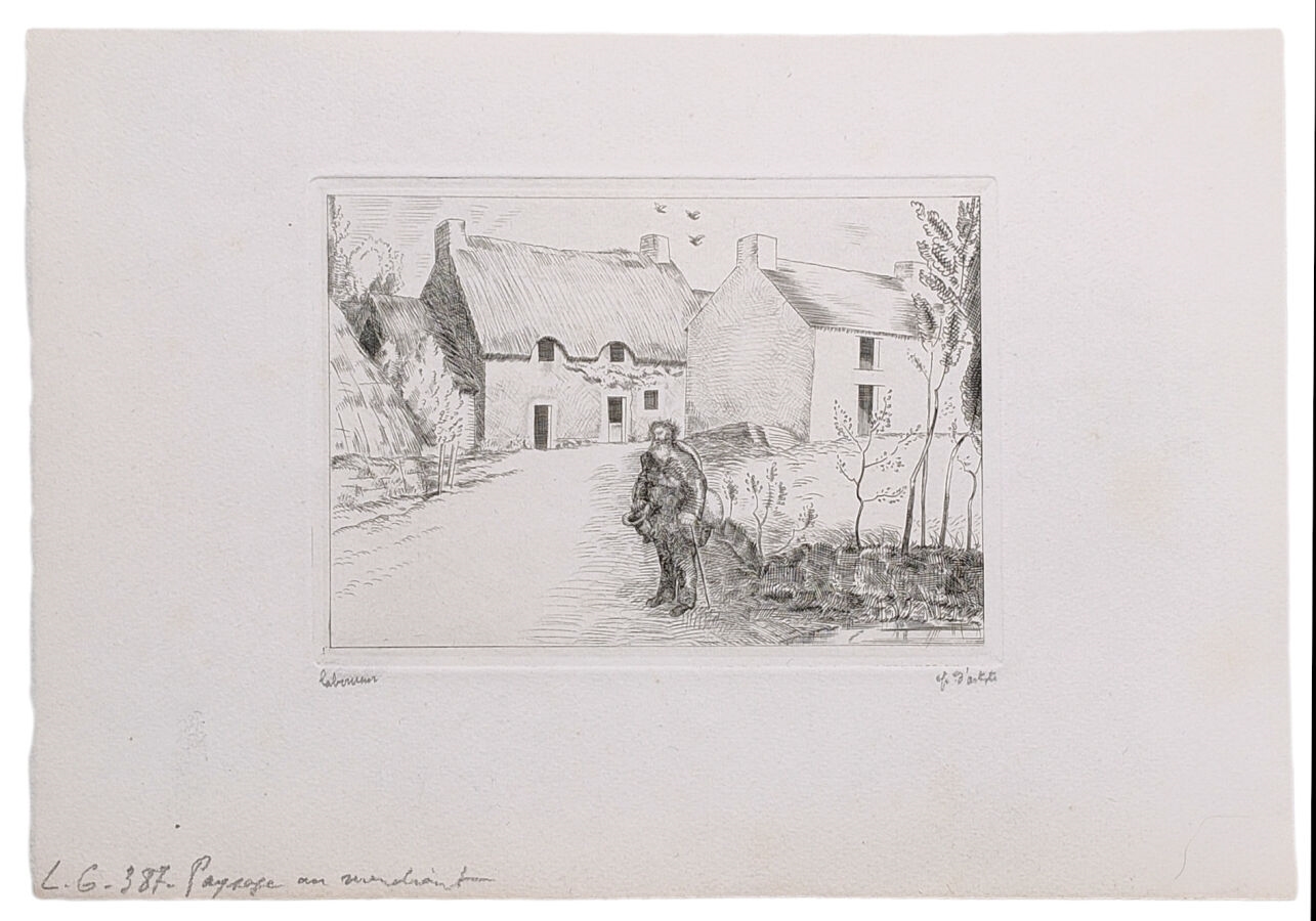 Jean-Émile‏ Laboureur | Jean Émile LABOUREUR (1877-1943) Paysage au ...