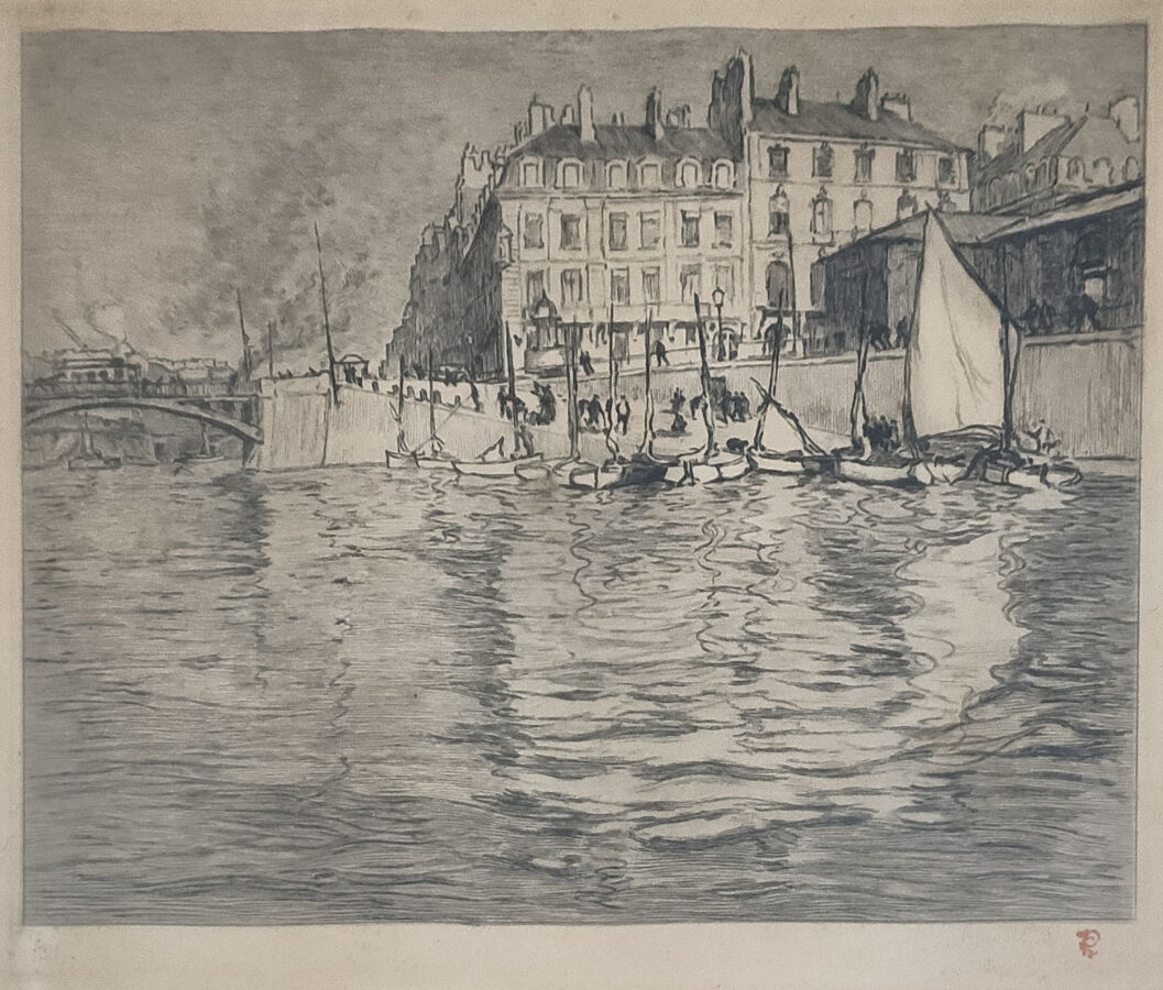 René Pinard | René PINARD (1883-1938) Nantes (1926) | MutualArt