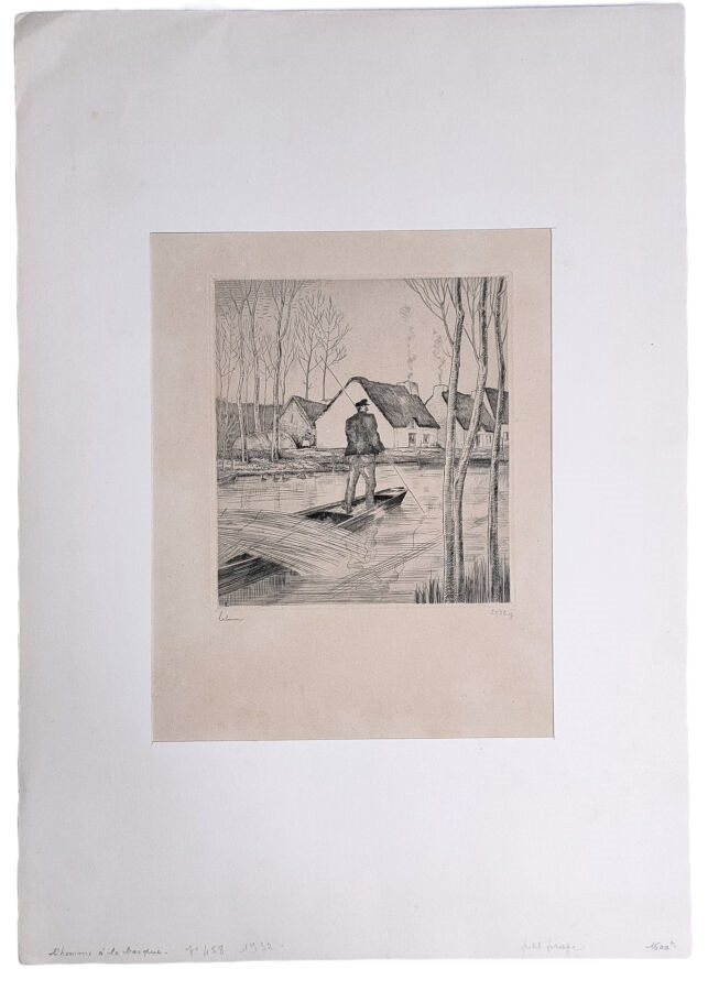 Jean-Émile‏ Laboureur | Jean Émile LABOUREUR (1877-1943) L'homme à la ...