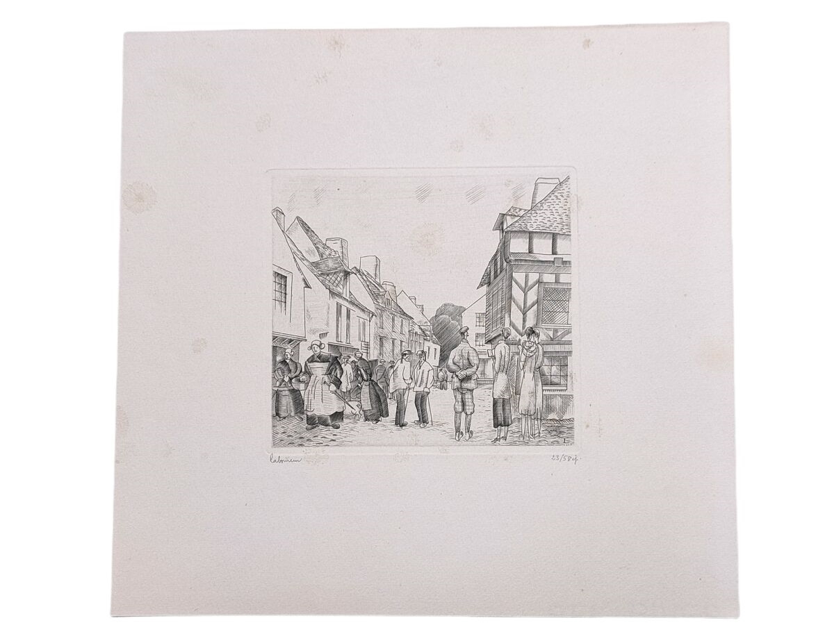 Jean-Émile‏ Laboureur | Jean Émile LABOUREUR (1877-1943) Touristes en ...