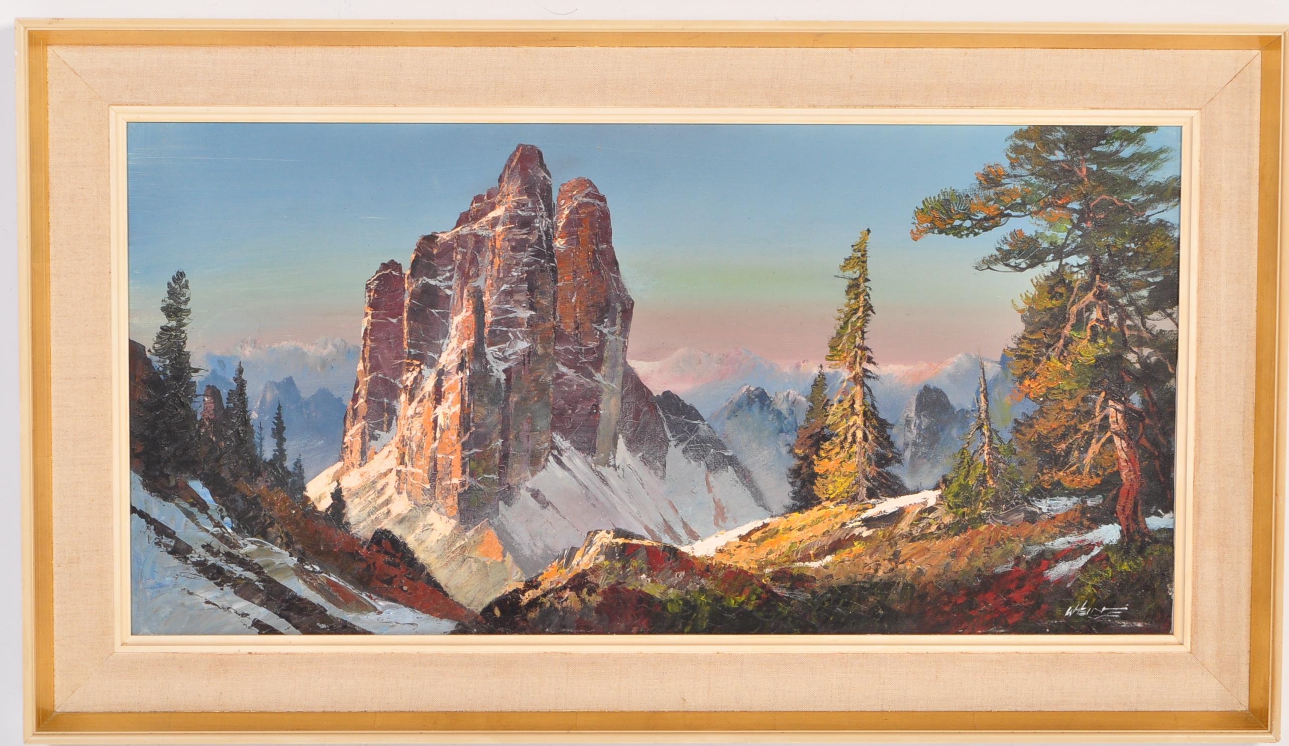 Wolfgang Heinz | Alpine Scene (20th Century) | MutualArt