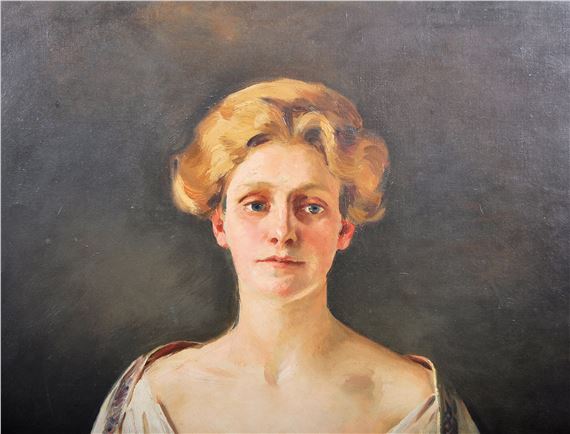 Willam Ellis Bruce Ranken | LARGE OIL PORTRAIT STUDY (Circa 1912 ...