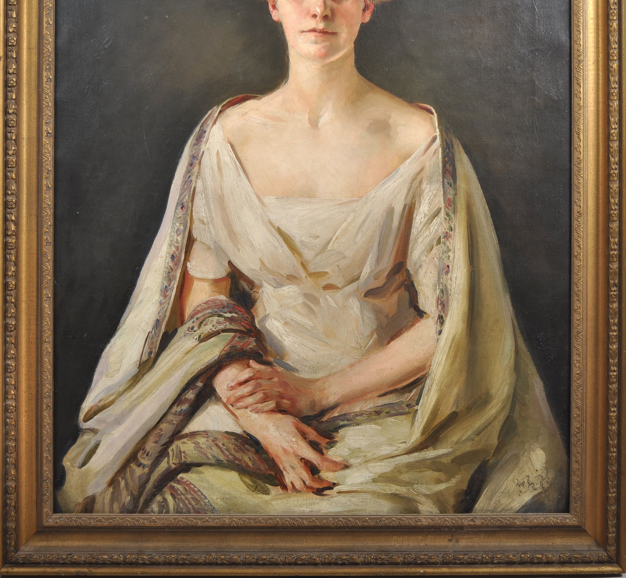 Willam Ellis Bruce Ranken | LARGE OIL PORTRAIT STUDY (Circa 1912 ...