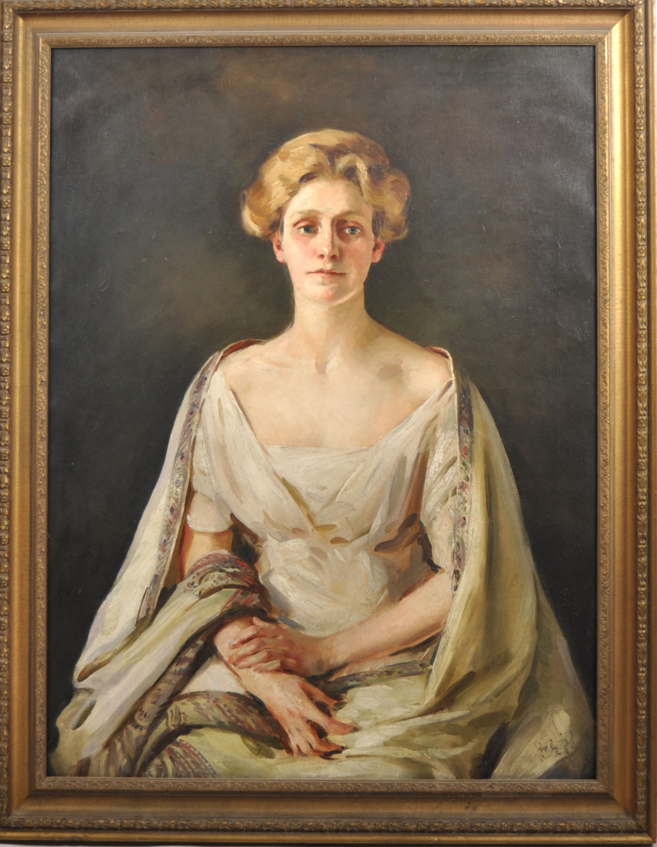 Willam Ellis Bruce Ranken | LARGE OIL PORTRAIT STUDY (Circa 1912 ...