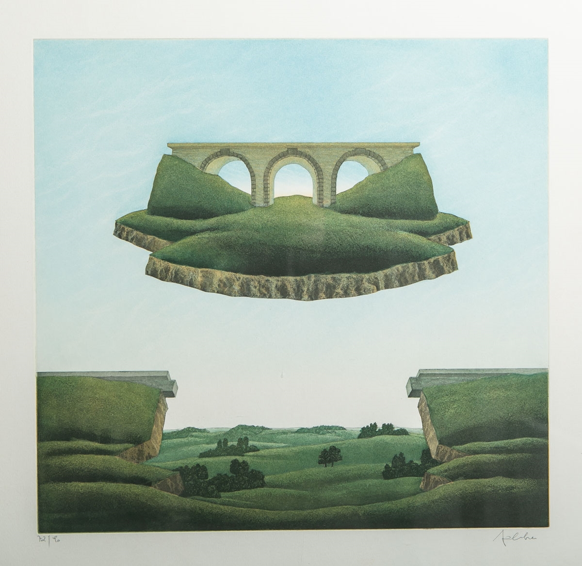 Franz Politzer | Abstrakte architektonische Darstellung | MutualArt