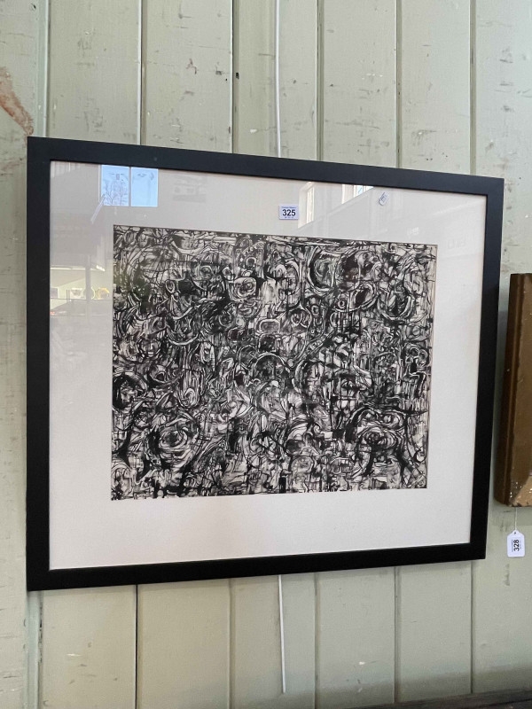 Tom McGuinness | Mining abstract in sketch style with multiple symbols ...