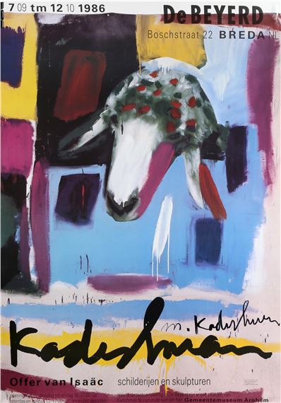 Menashe Kadishman | DE BEYERD BREDA (1986) | MutualArt