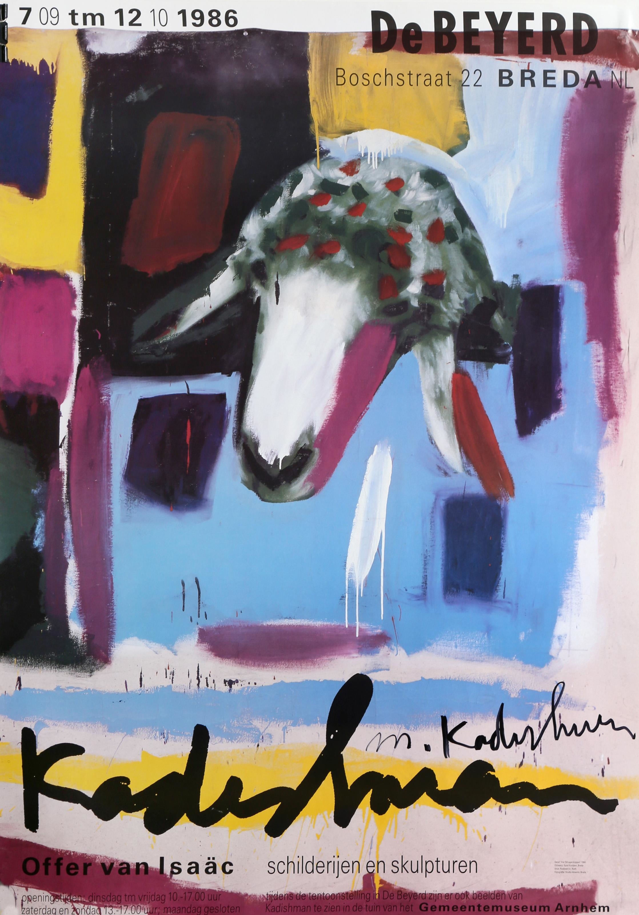 Menashe Kadishman | DE BEYERD BREDA (1986) | MutualArt